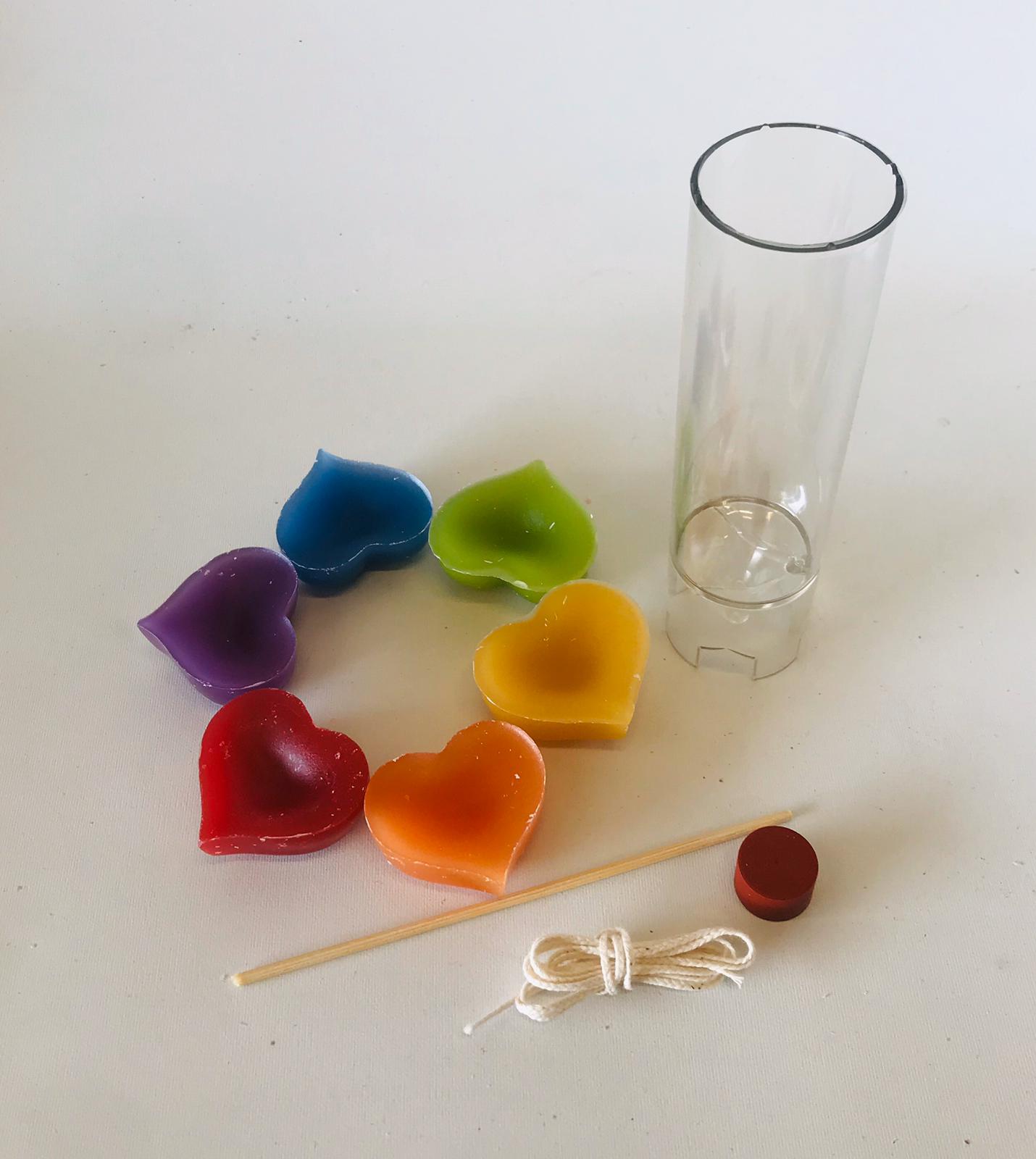 DIY complete set klokkaars - SML Kaarsenatelier